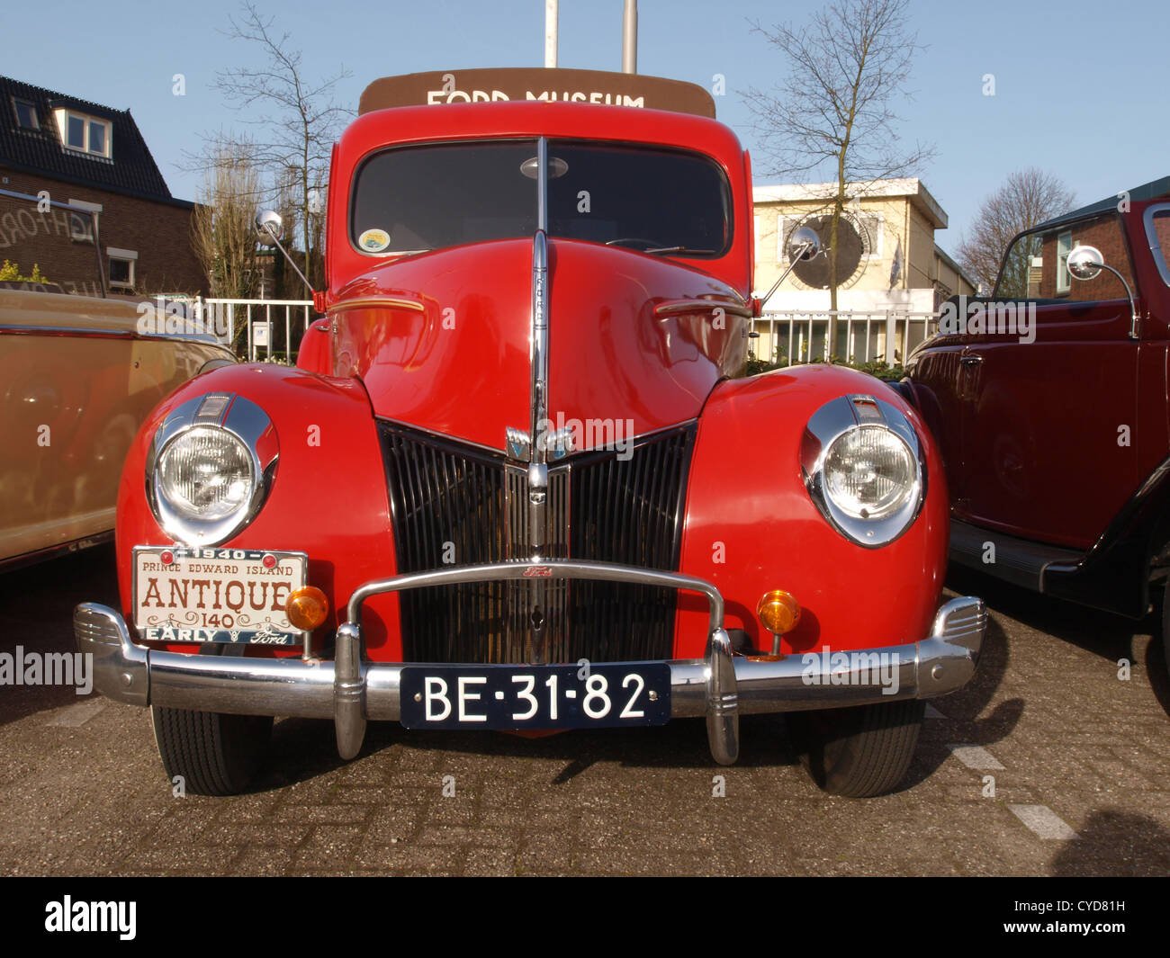 Classic 8 cylinder petrol engined Ford Pickup Stock Photo - Alamy