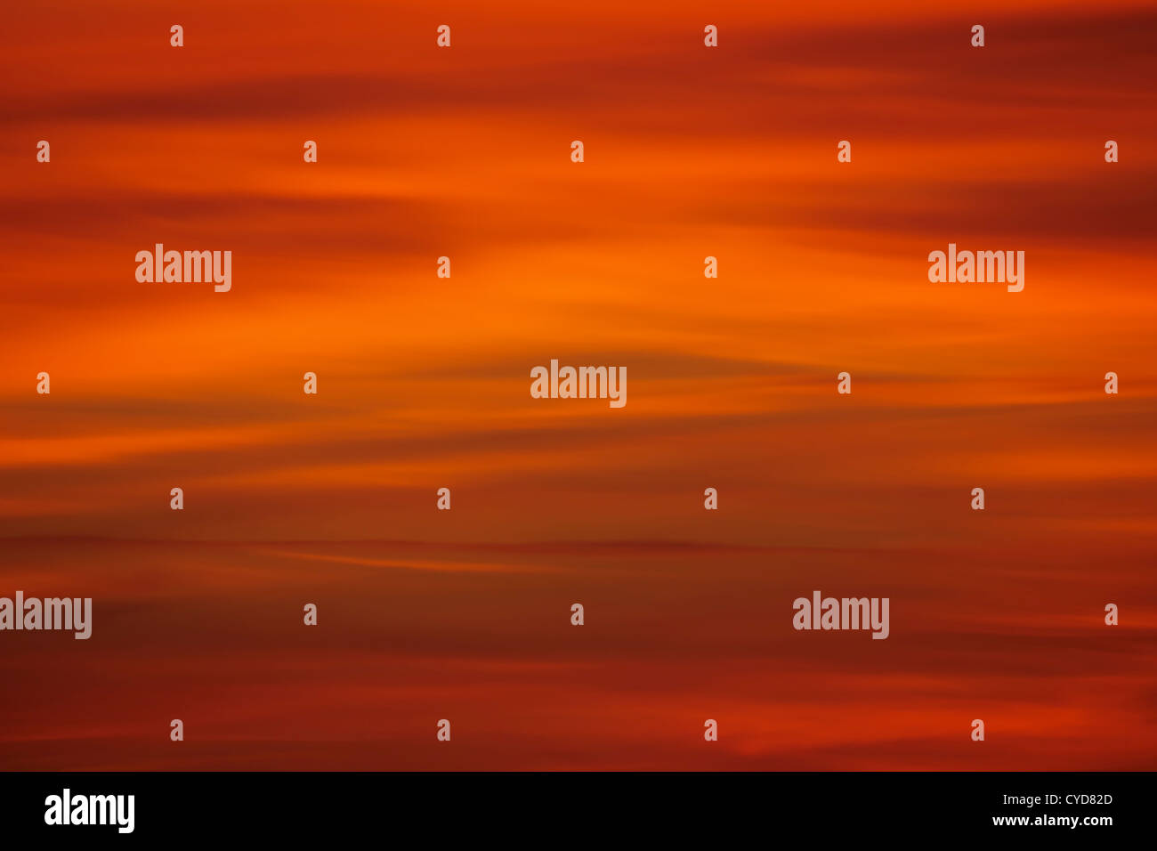 Orange red sunset hi-res stock photography and images - Alamy