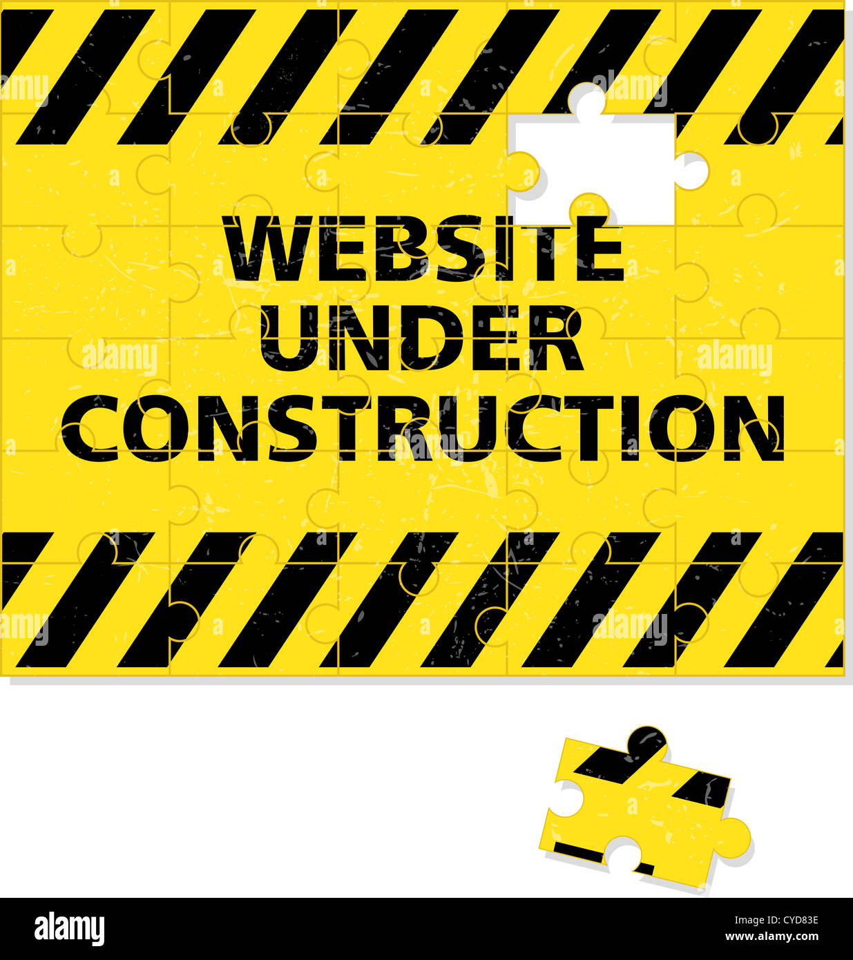 Website under construction background made of puzzle pieces Stock Photo ...