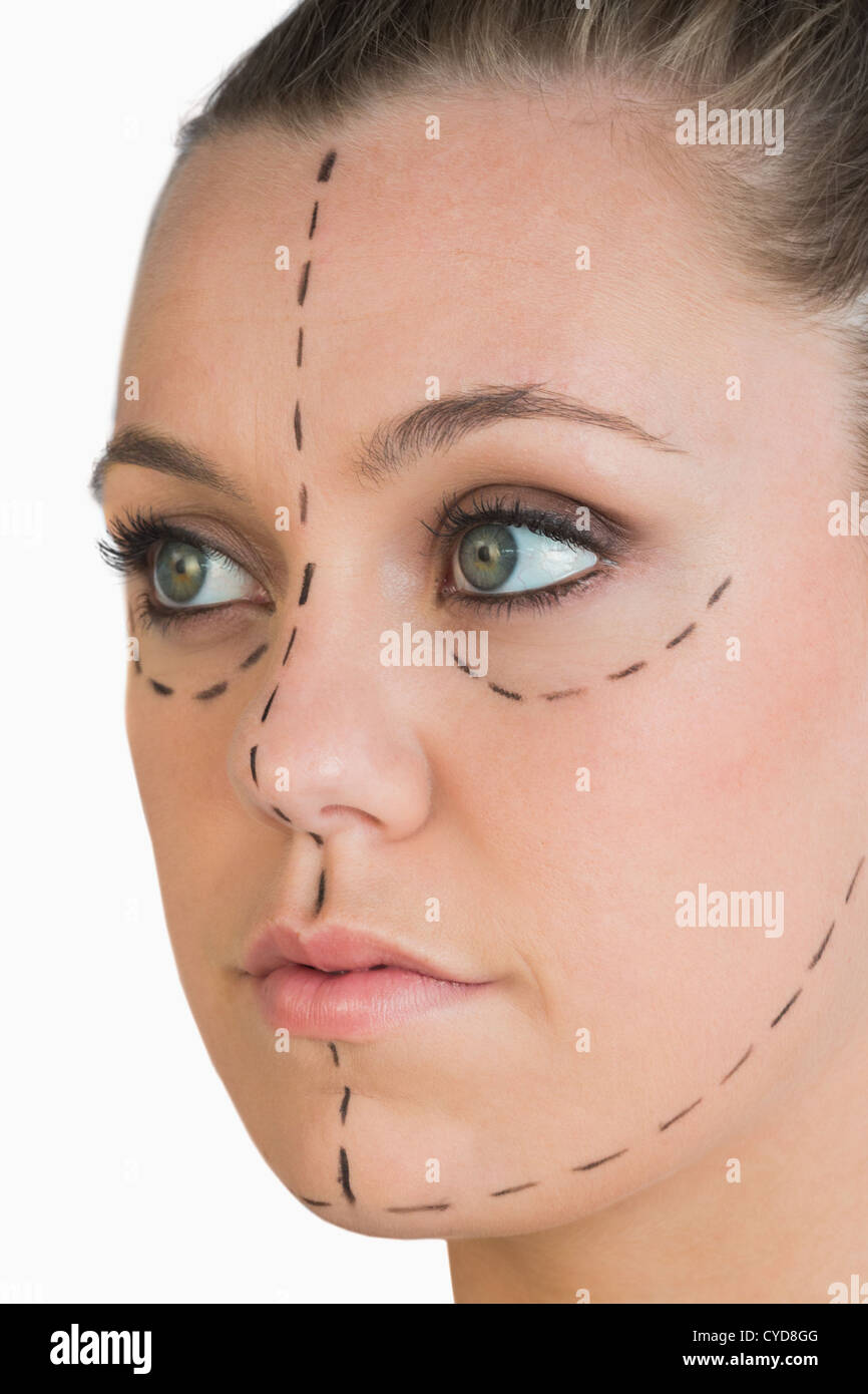 White face markings hi-res stock photography and images - Alamy