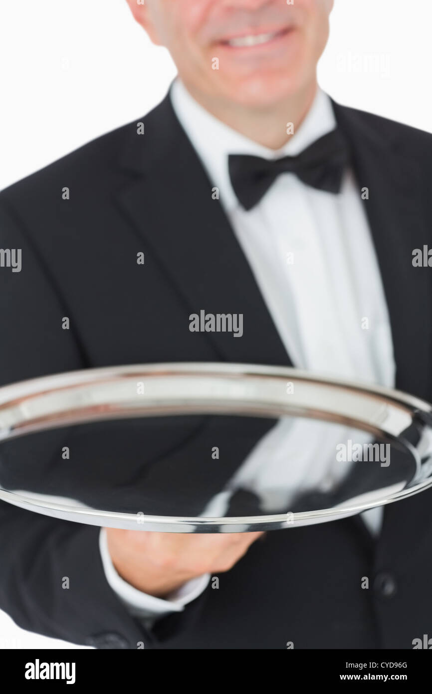 Silver service waiter hi-res stock photography and images - Alamy