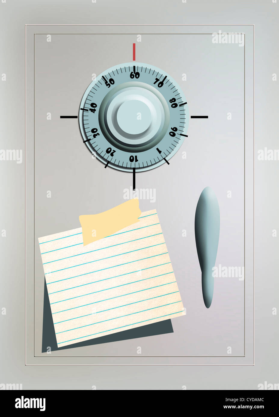 Combination lock circular hi-res stock photography and images - Alamy