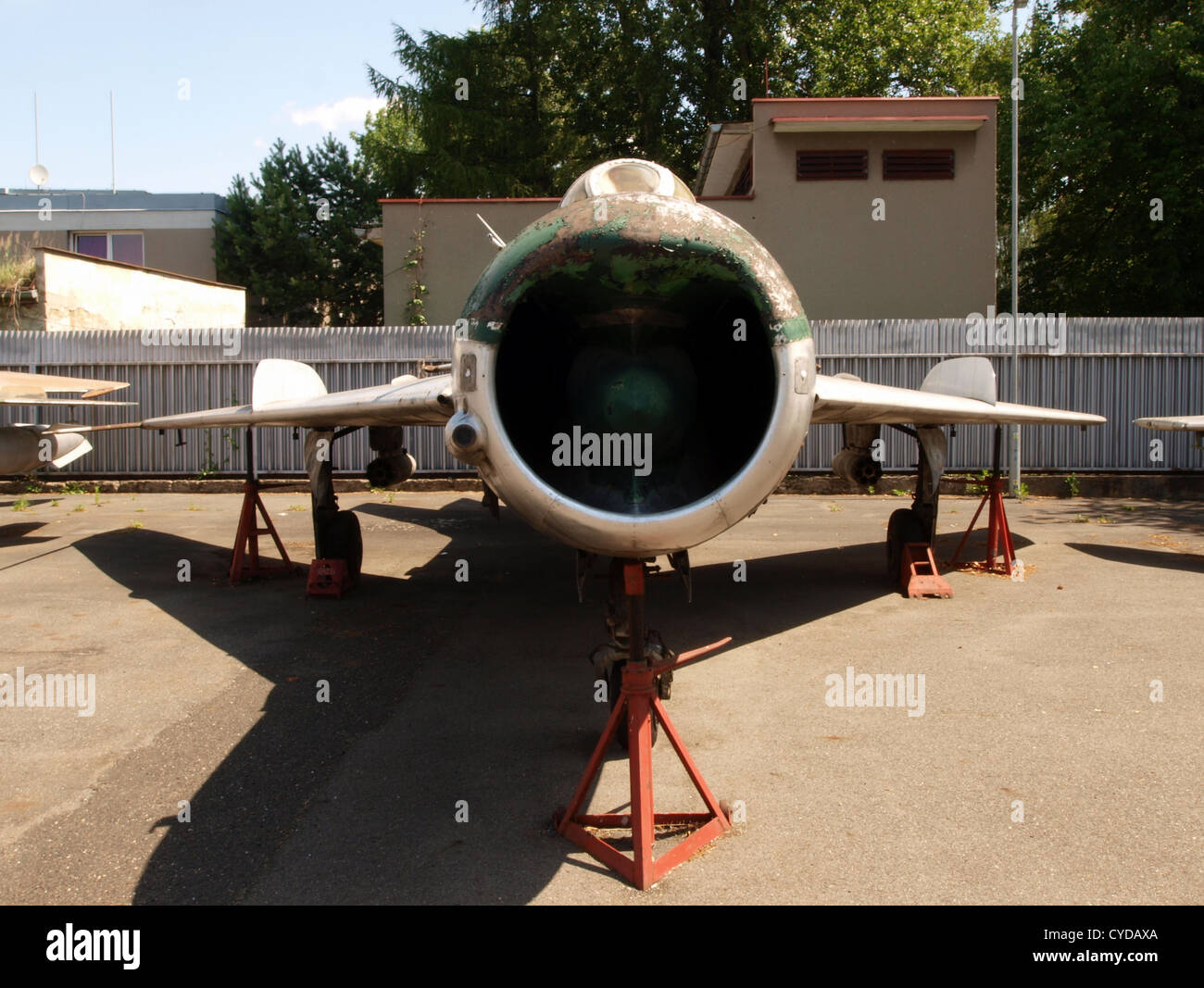 MiG 19P Farmer B, Czech air force 0813 serie 620813 Stock Photo - Alamy
