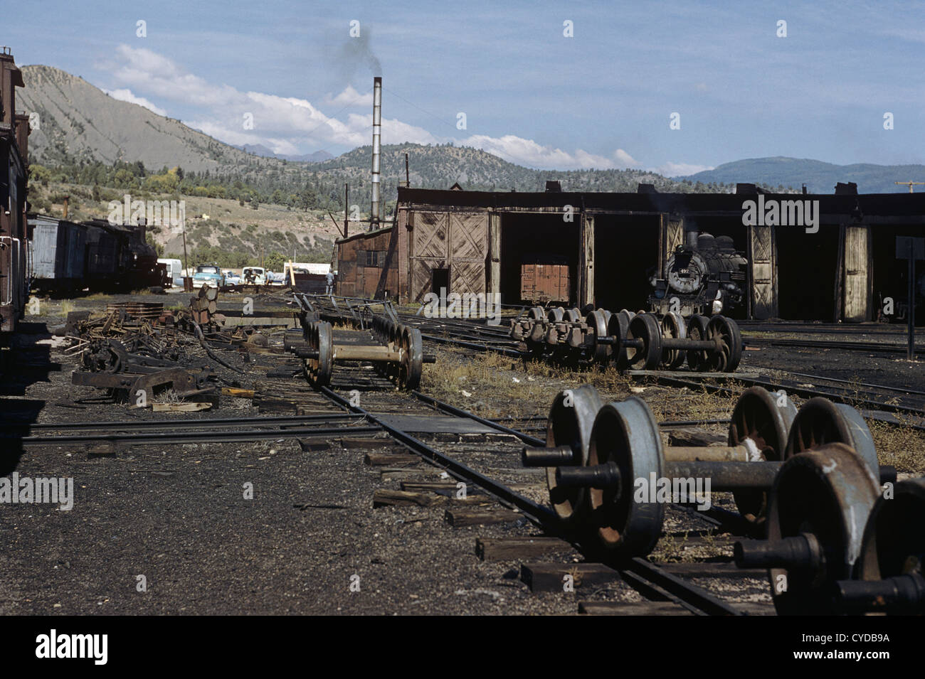 Roundhouse steam locomotives hi-res stock photography and images - Alamy
