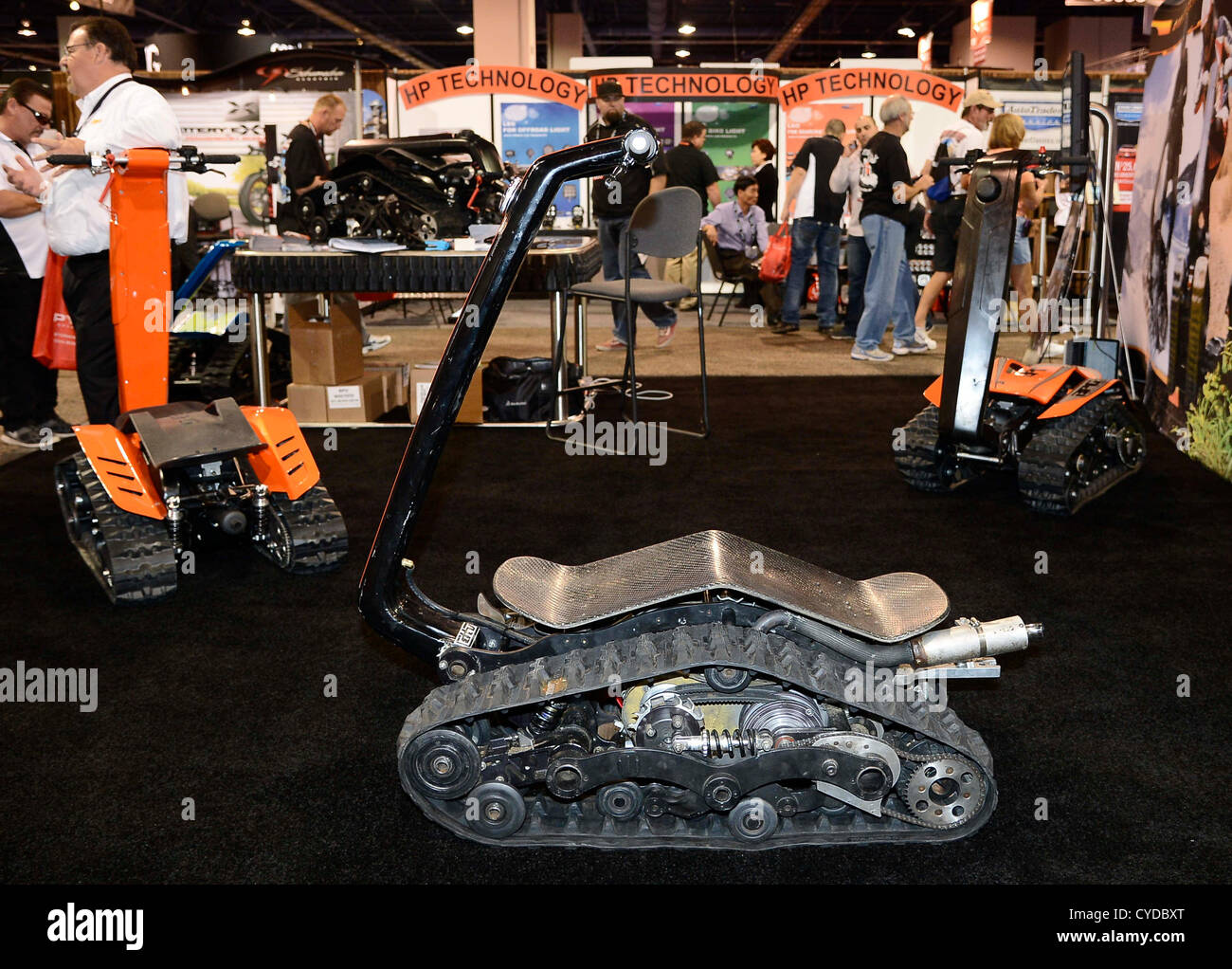 Nov 1,2012. Las Vegas NV. The BPG Werks standup tank tred bike on ...