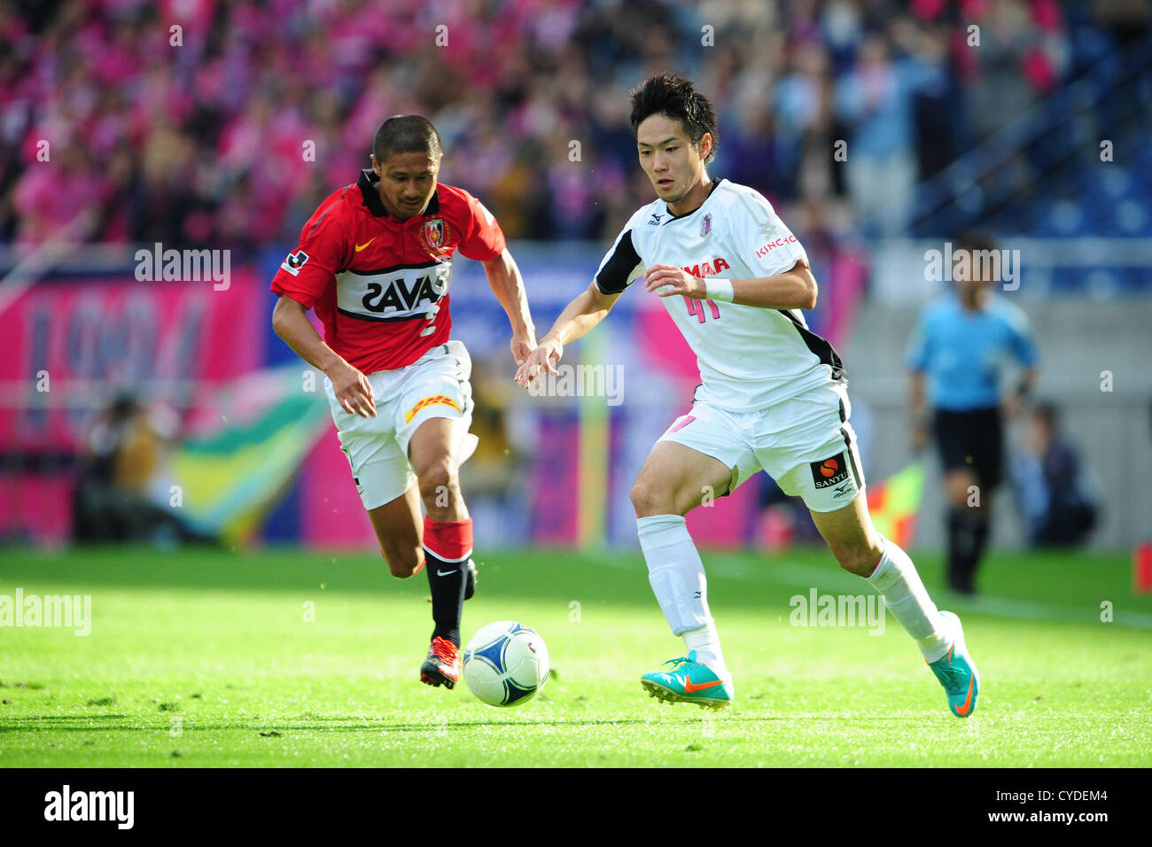 Keisuke Tsuboi (Reds), Kenyu Sugimoto (Cerezo), OCTOBER 27, 2012 ...