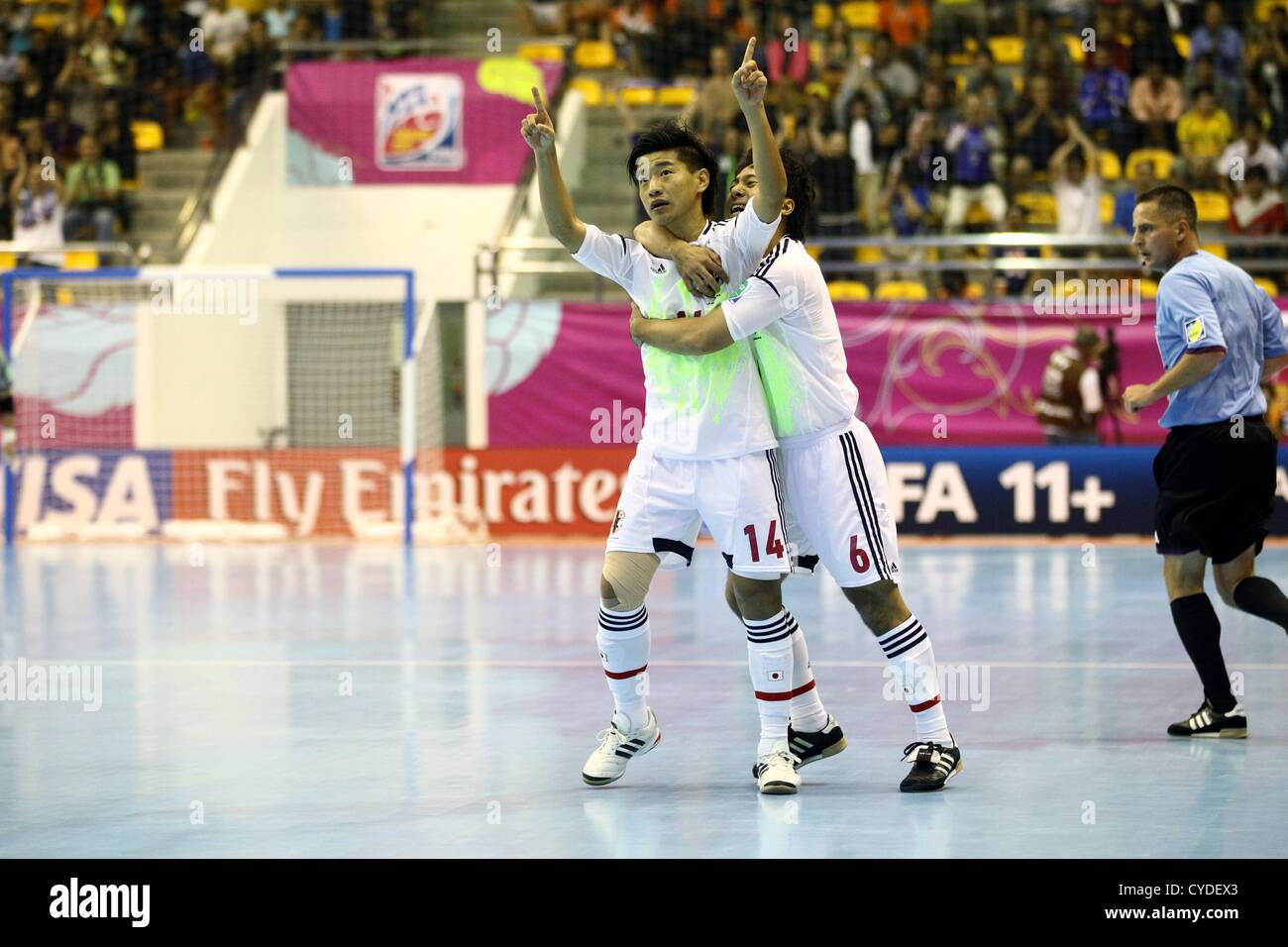 (L-R) Kotaro Inaba, Nobuya Osodo (JPN), NOVEMBER 1, 2012 - Futsal ...