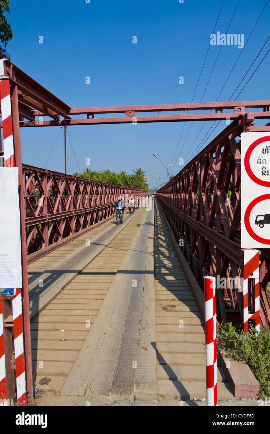 Luang prabang bridge hi-res stock photography and images - Alamy
