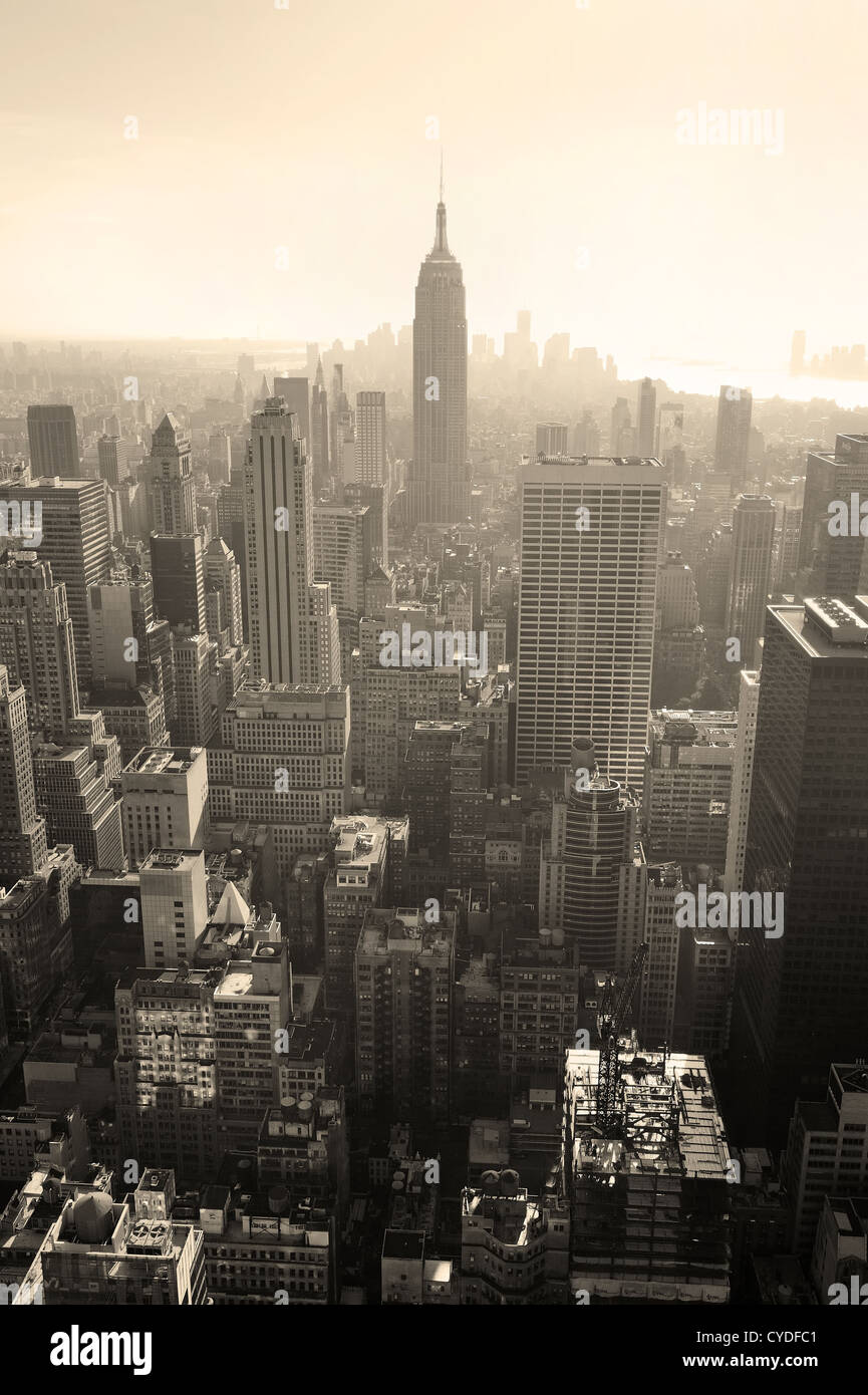 Empire State Building closeup Stock Photo - Alamy