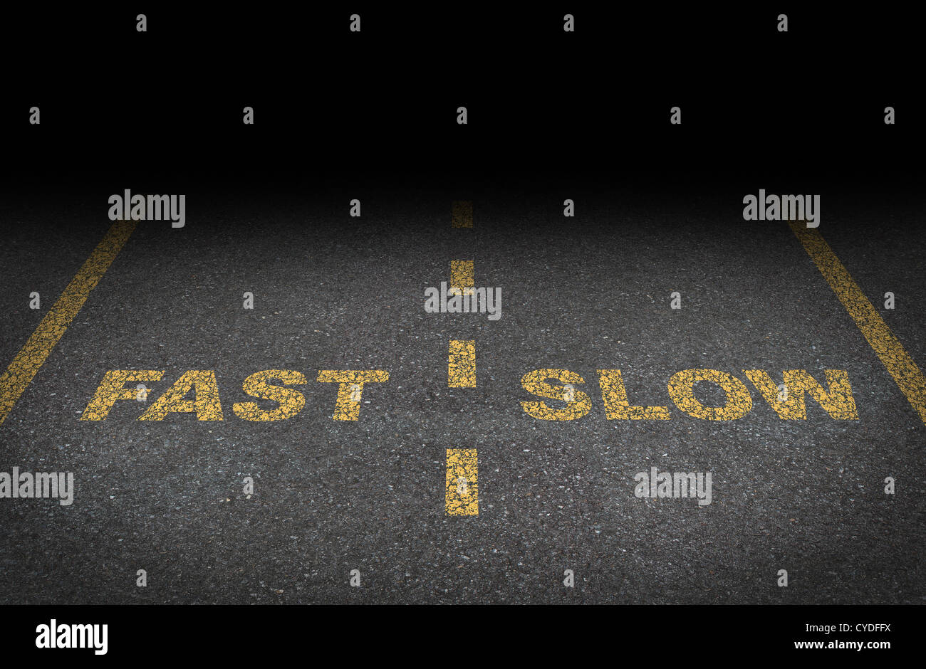 Fast and slow lanes as a business dilemma on how to proceed with a ...