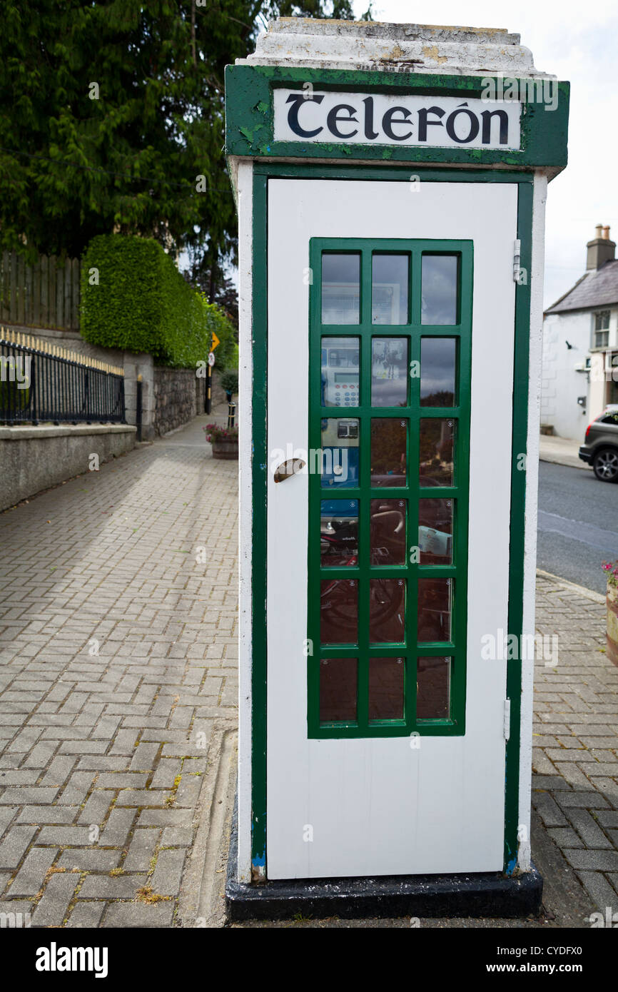 Irish telephone box hi-res stock photography and images - Alamy
