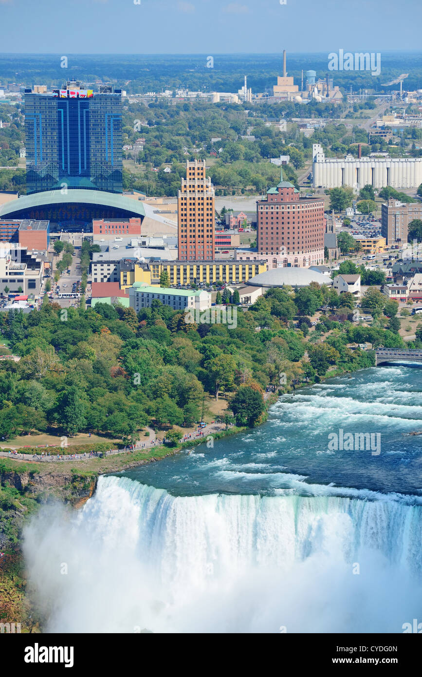 Buildings over the falls hi-res stock photography and images - Alamy