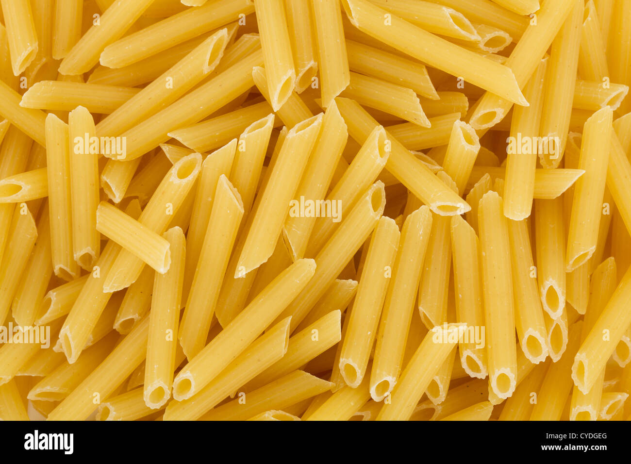 Hires closeup of penne pasta Stock Photo - Alamy
