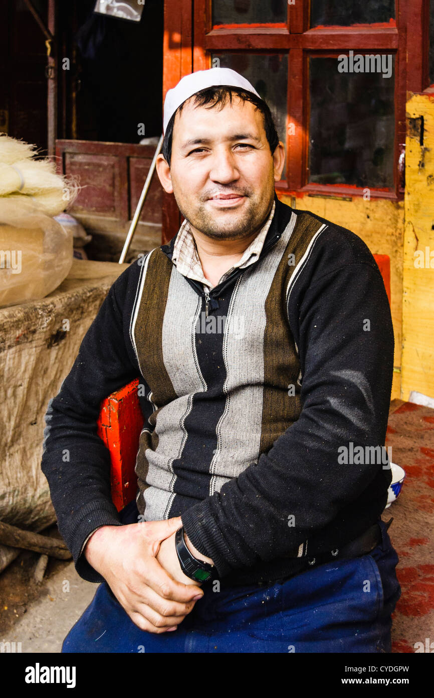 Uyghur autonomous region man male hi-res stock photography and images ...