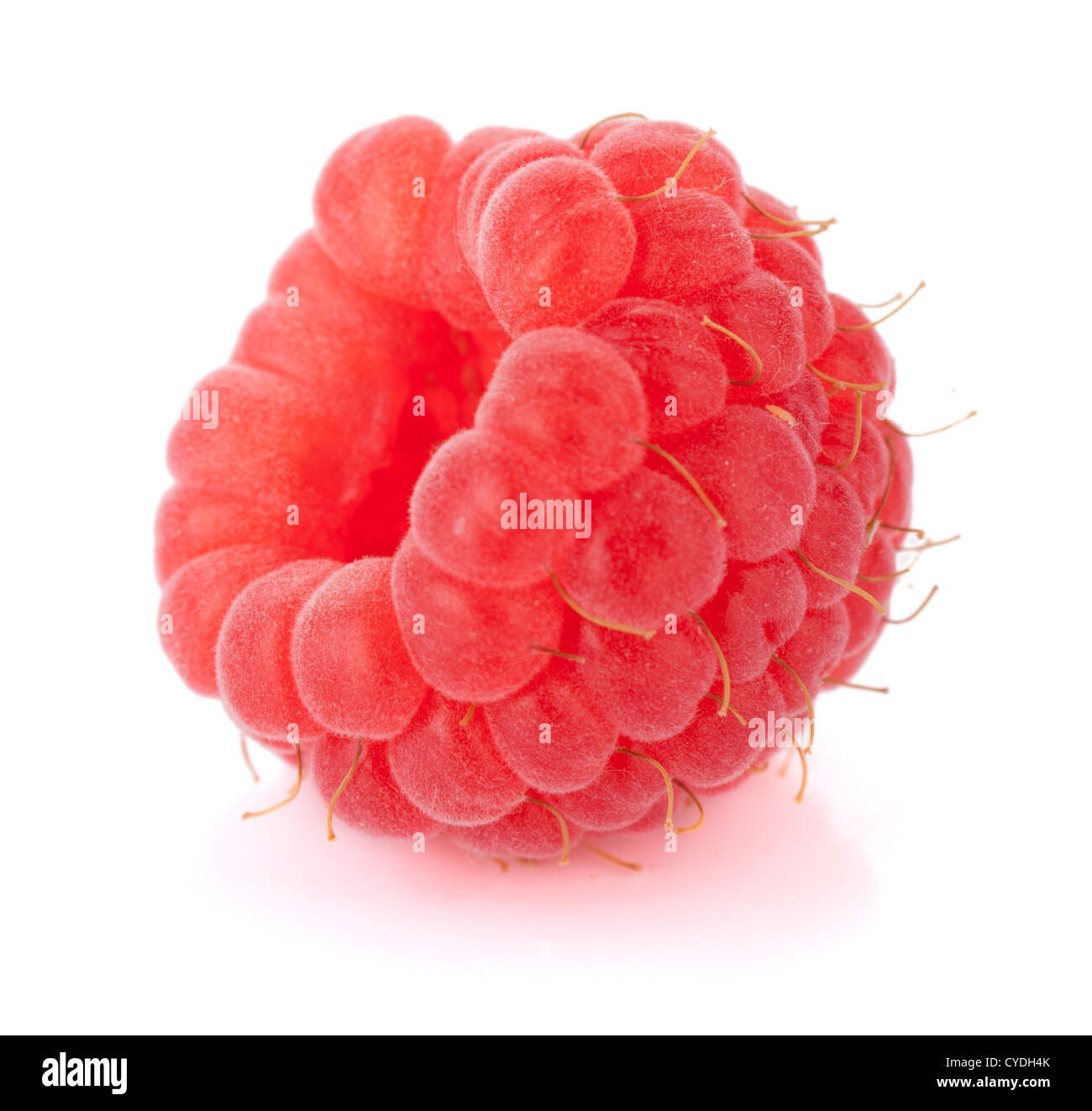 Fresh raspberry. Isolated on white background Stock Photo - Alamy