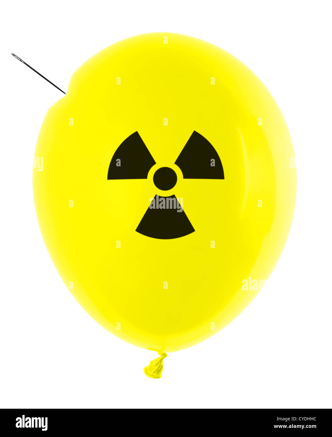 Nuclear radiation hazard symbol Cut Out Stock Images & Pictures - Alamy