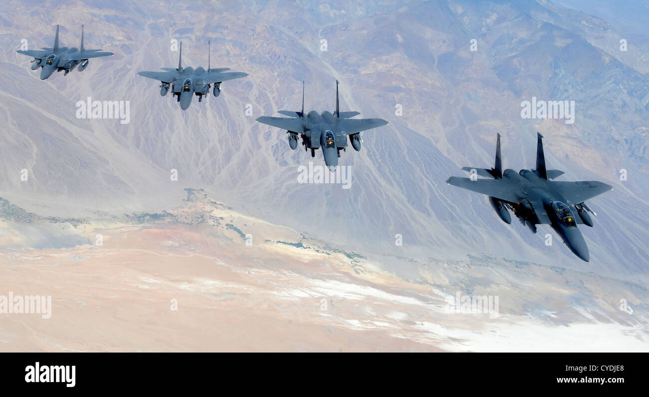 F 15 Strike Eagle Formation