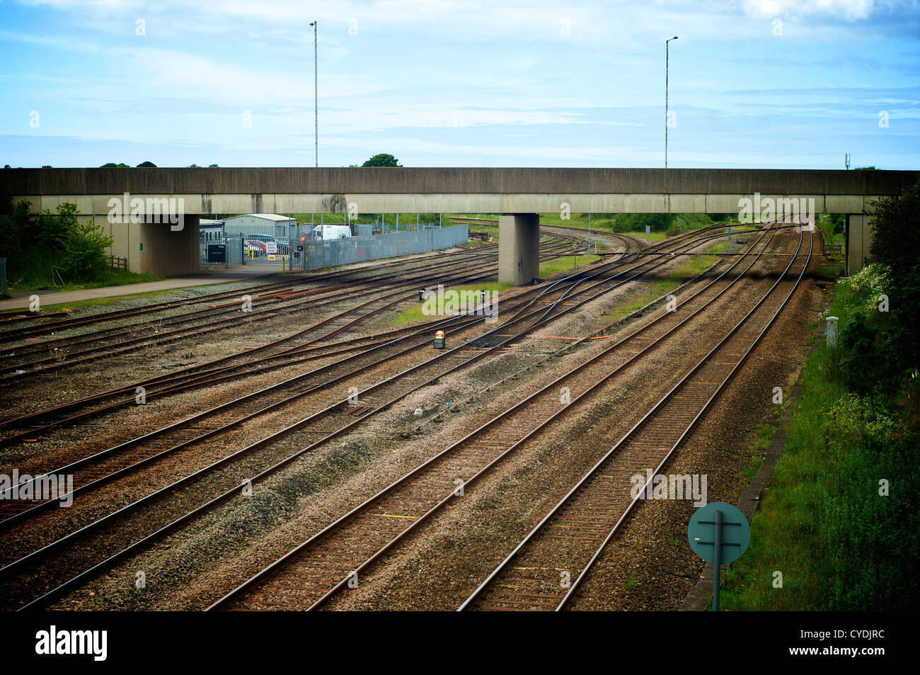 Rail junction hi-res stock photography and images - Alamy