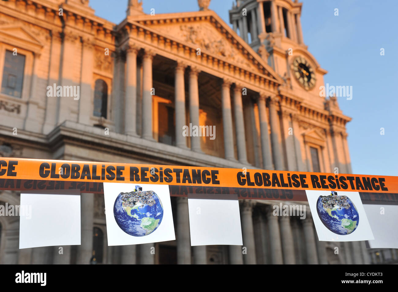 Globalise Resistance Banners Stock Photo - Alamy