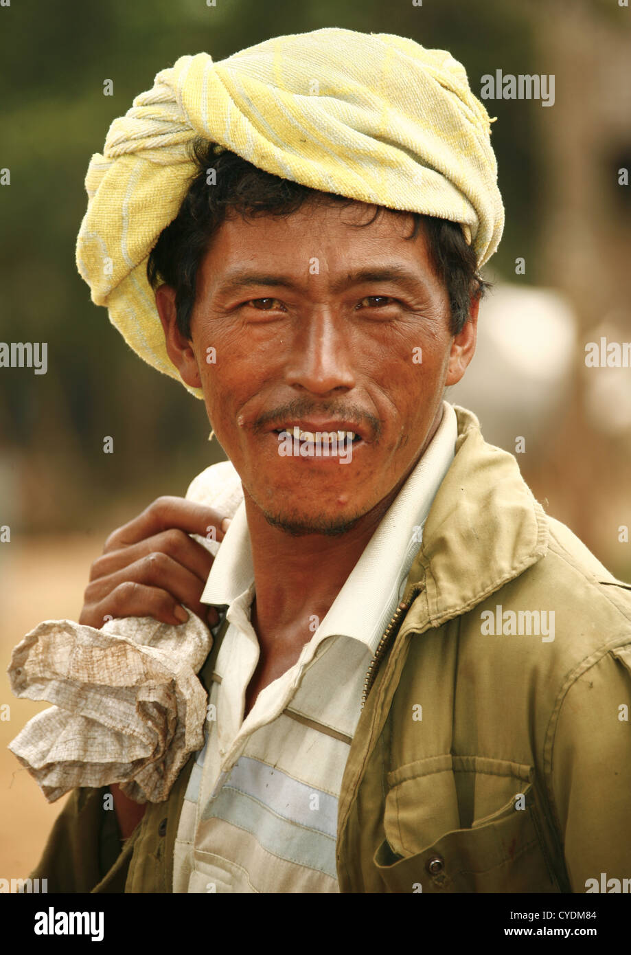 Man From Taunggyi, Myanmar Stock Photo - Alamy