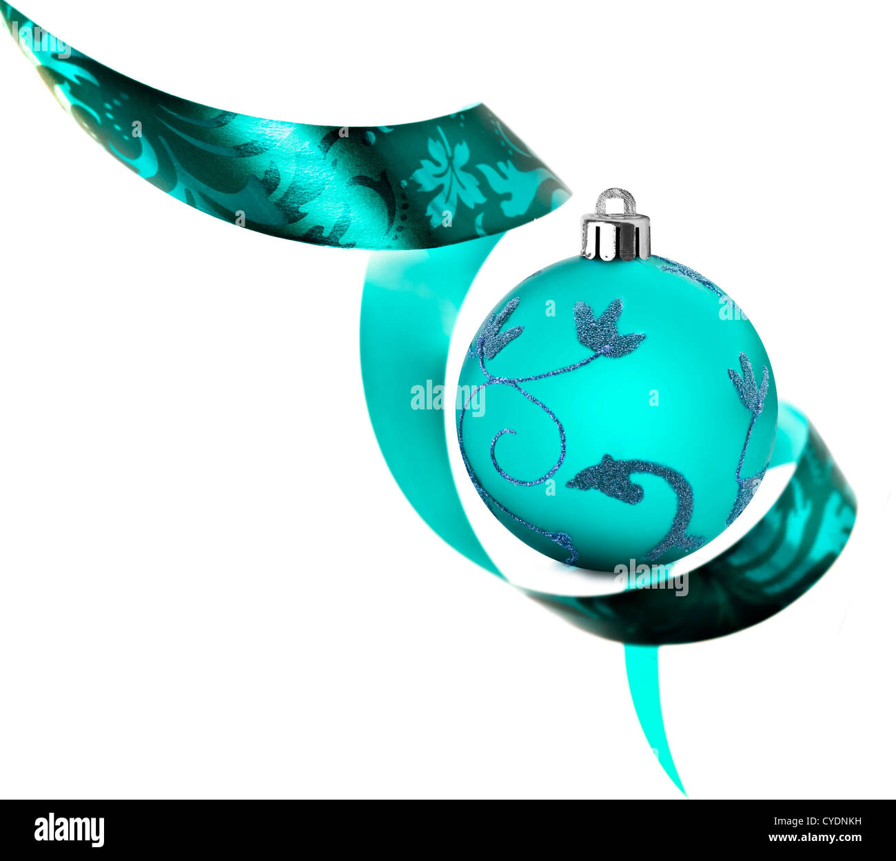 Blue ribbon border hi-res stock photography and images - Alamy