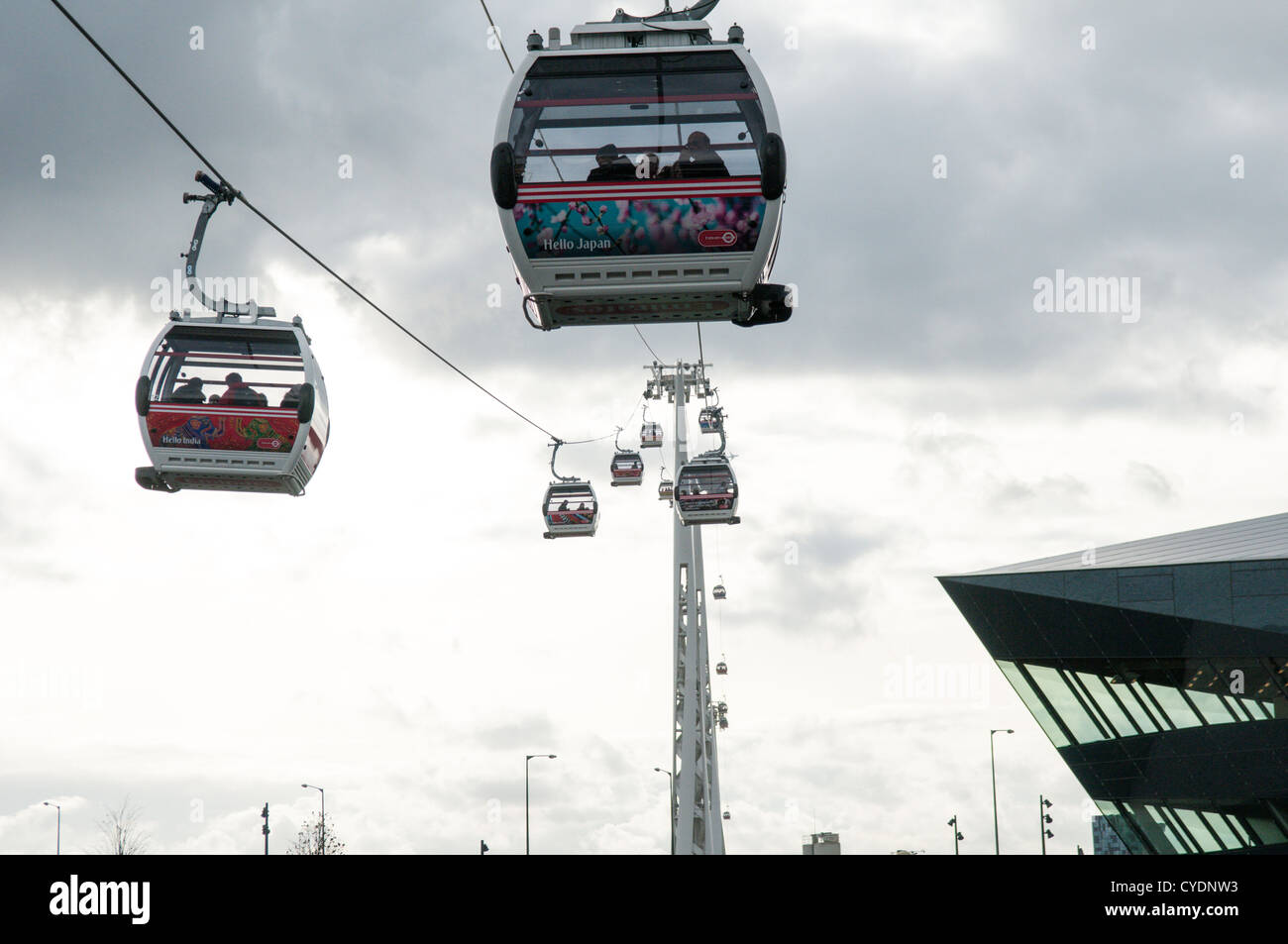 London Cable Car Stock Photo - Alamy