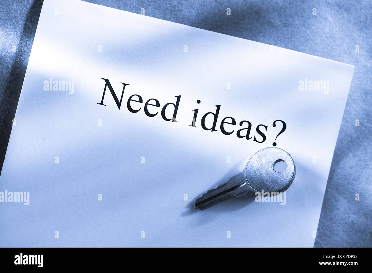 Idea conception with key Stock Photo - Alamy