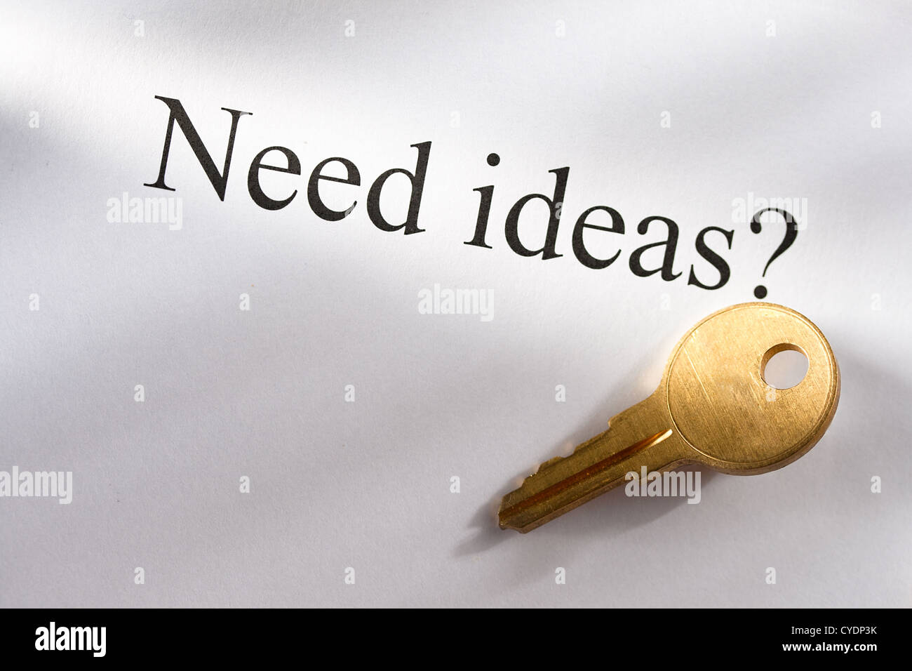 Idea conception with key Stock Photo - Alamy