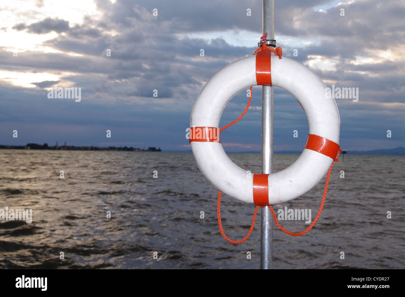 Emergency life buoy stand on hi-res stock photography and images - Alamy