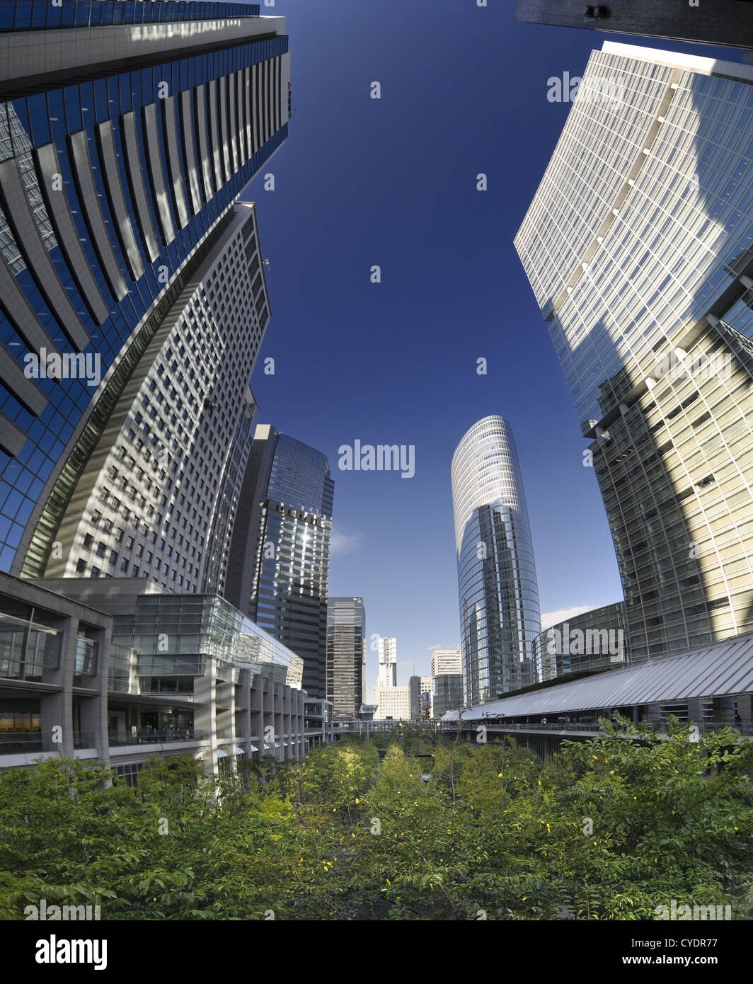 Concrete Canyon in Tokyo's Shinagawa District Stock Photo - Alamy