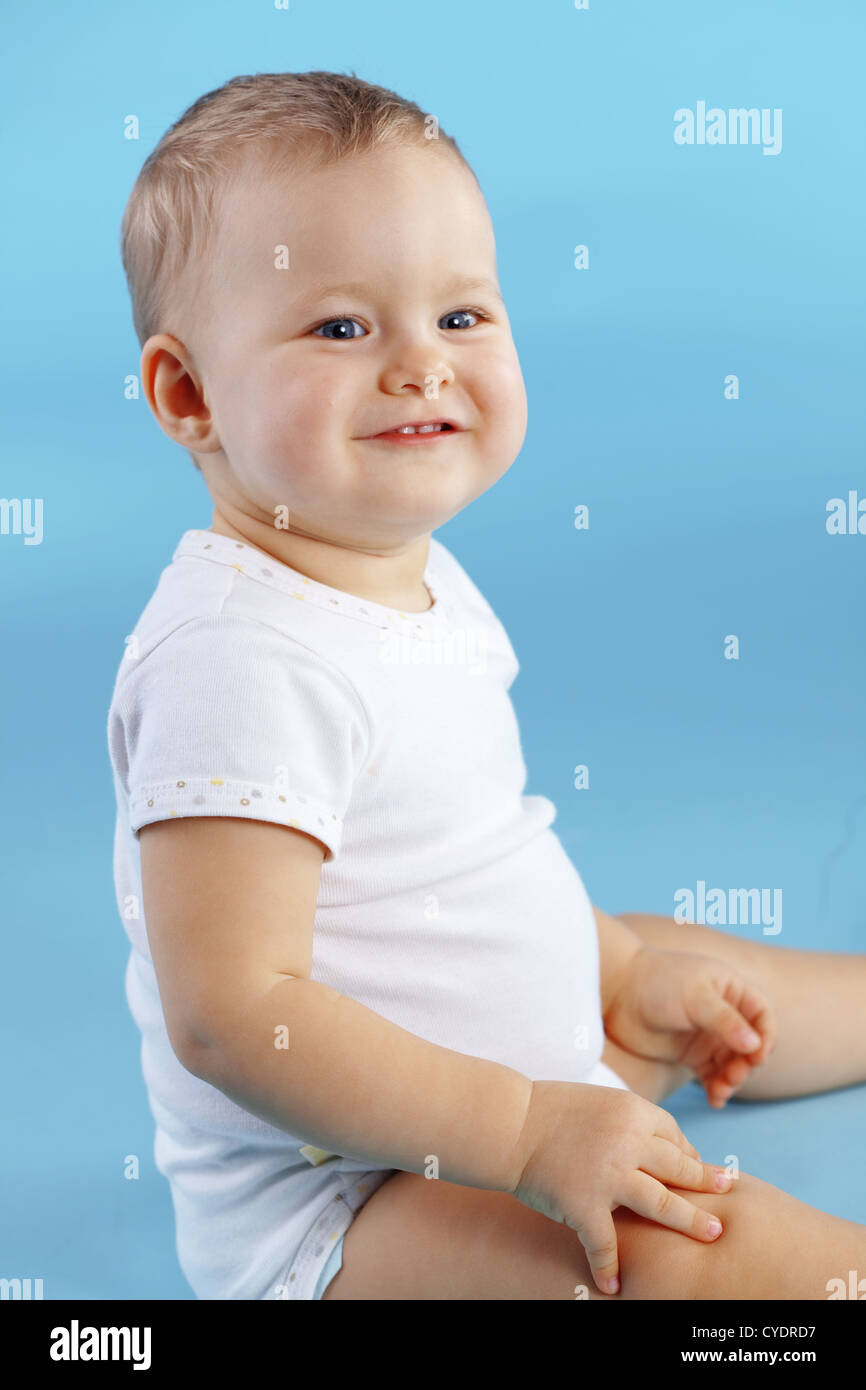 Funny baby kid cute hi-res stock photography and images - Alamy