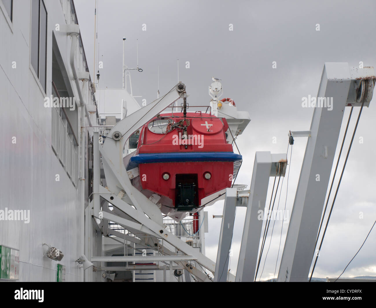 Car ferry life boat hi-res stock photography and images - Alamy