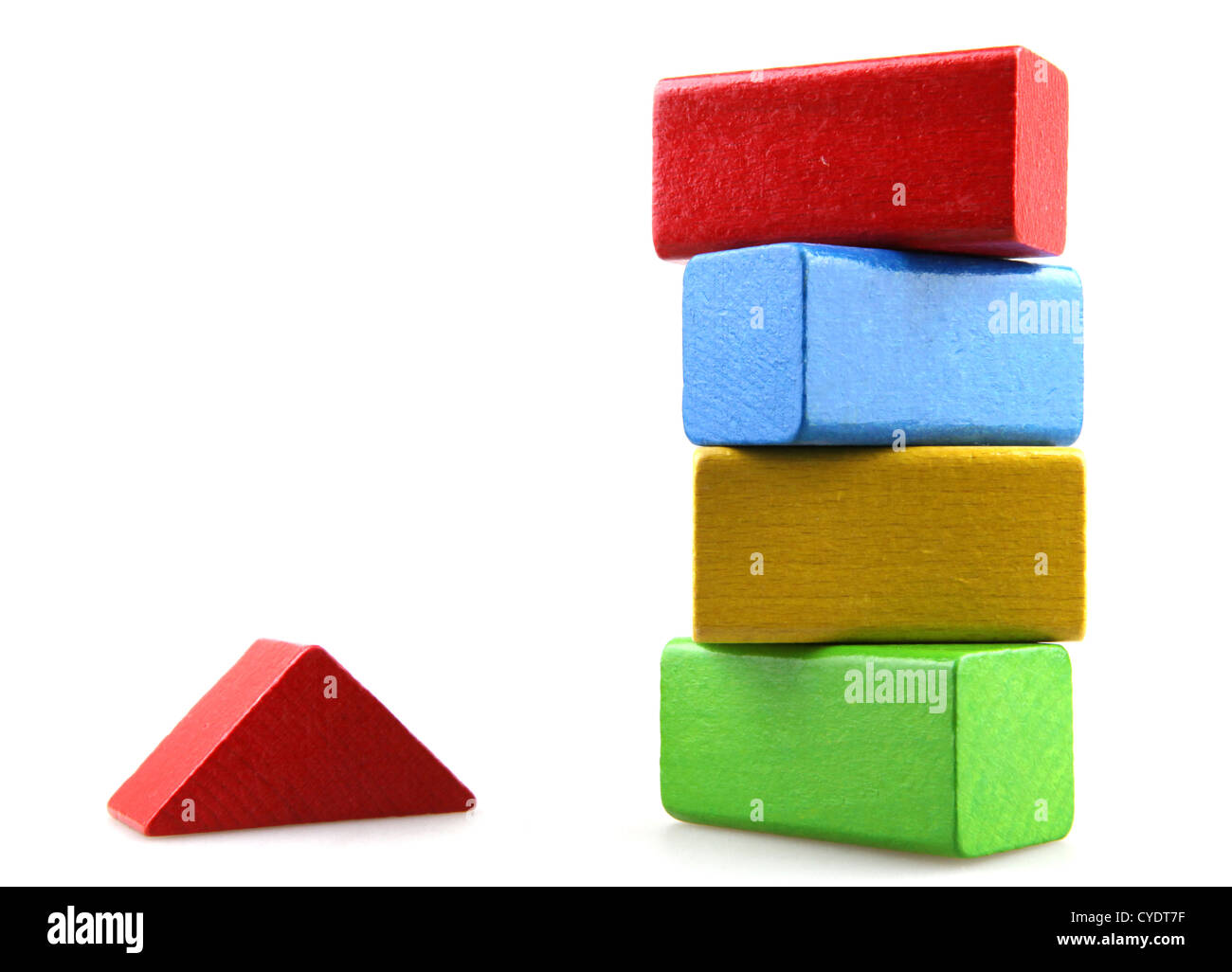 Child build blocks Cut Out Stock Images & Pictures - Alamy