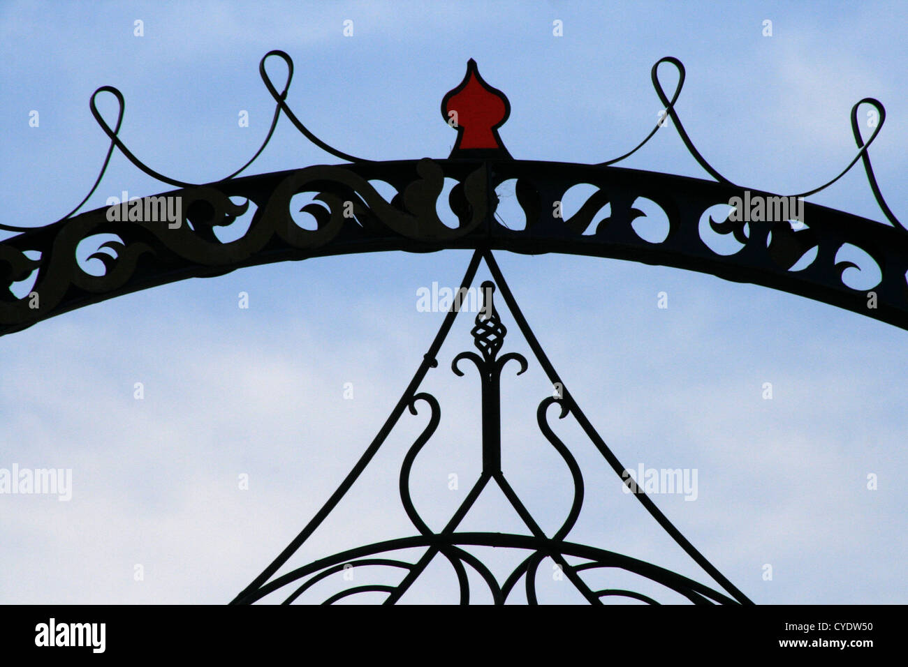 A Detail of the Gate (Arch) at the entrance to Brick Lane, Banglatown ...