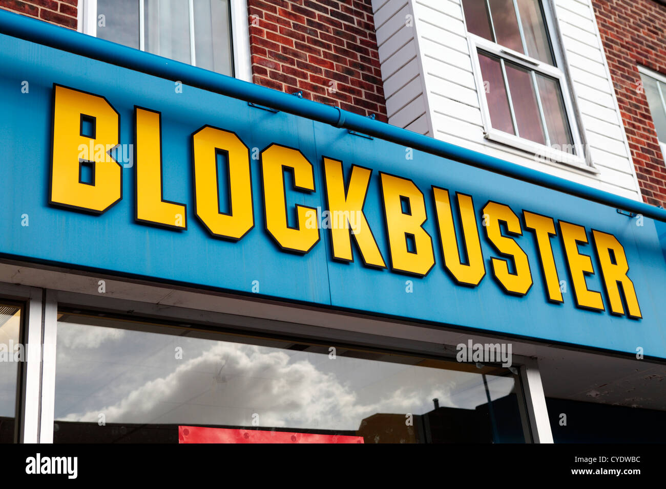 Blockbuster Video Sign Stock Photo - Alamy