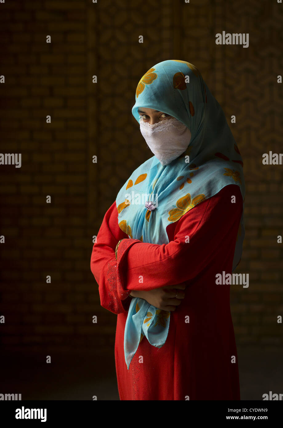 Young Uyghur Woman, Keriya, Xinjiang Uyghur Autonomous Region, China ...