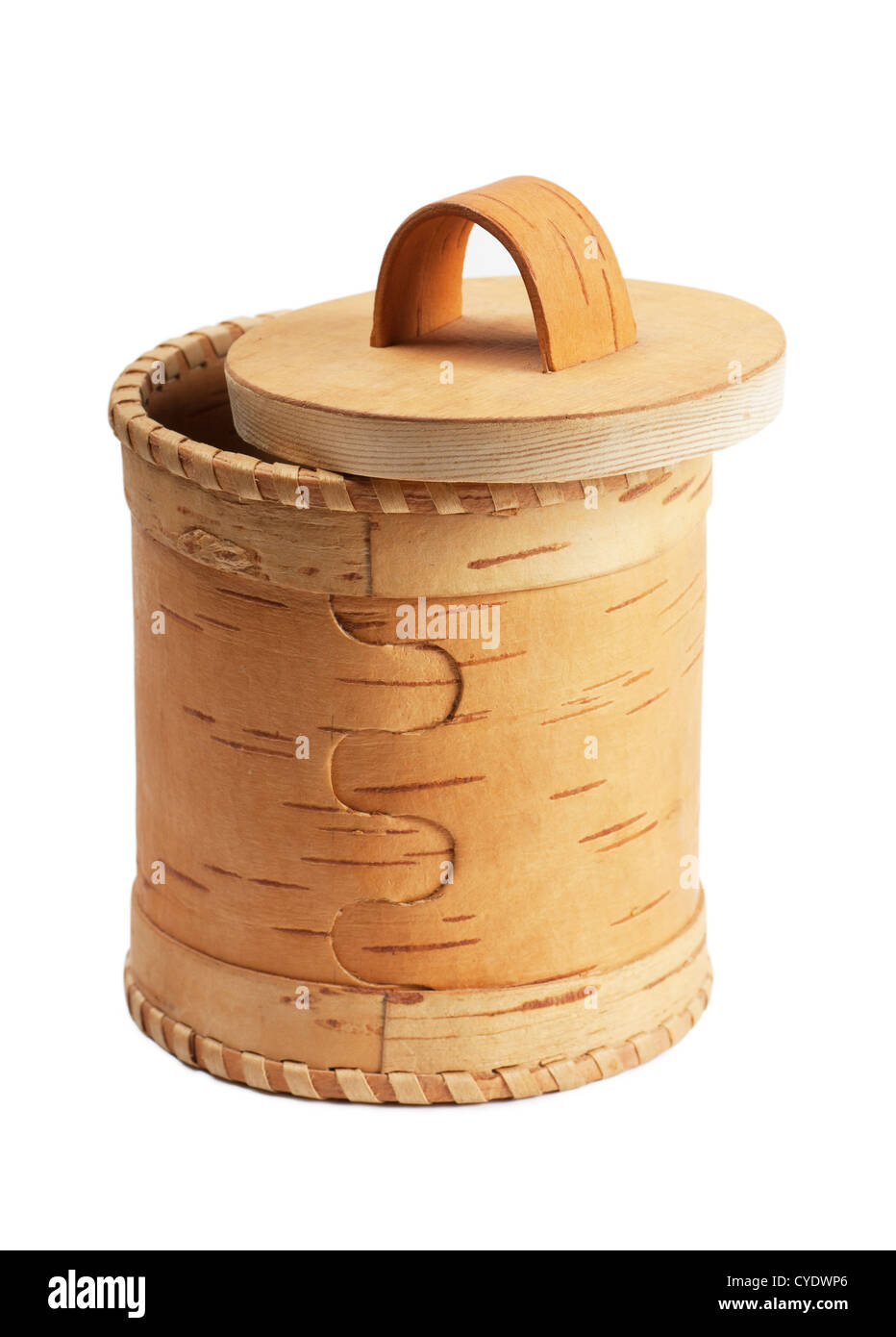 Birch bark box Stock Photo - Alamy