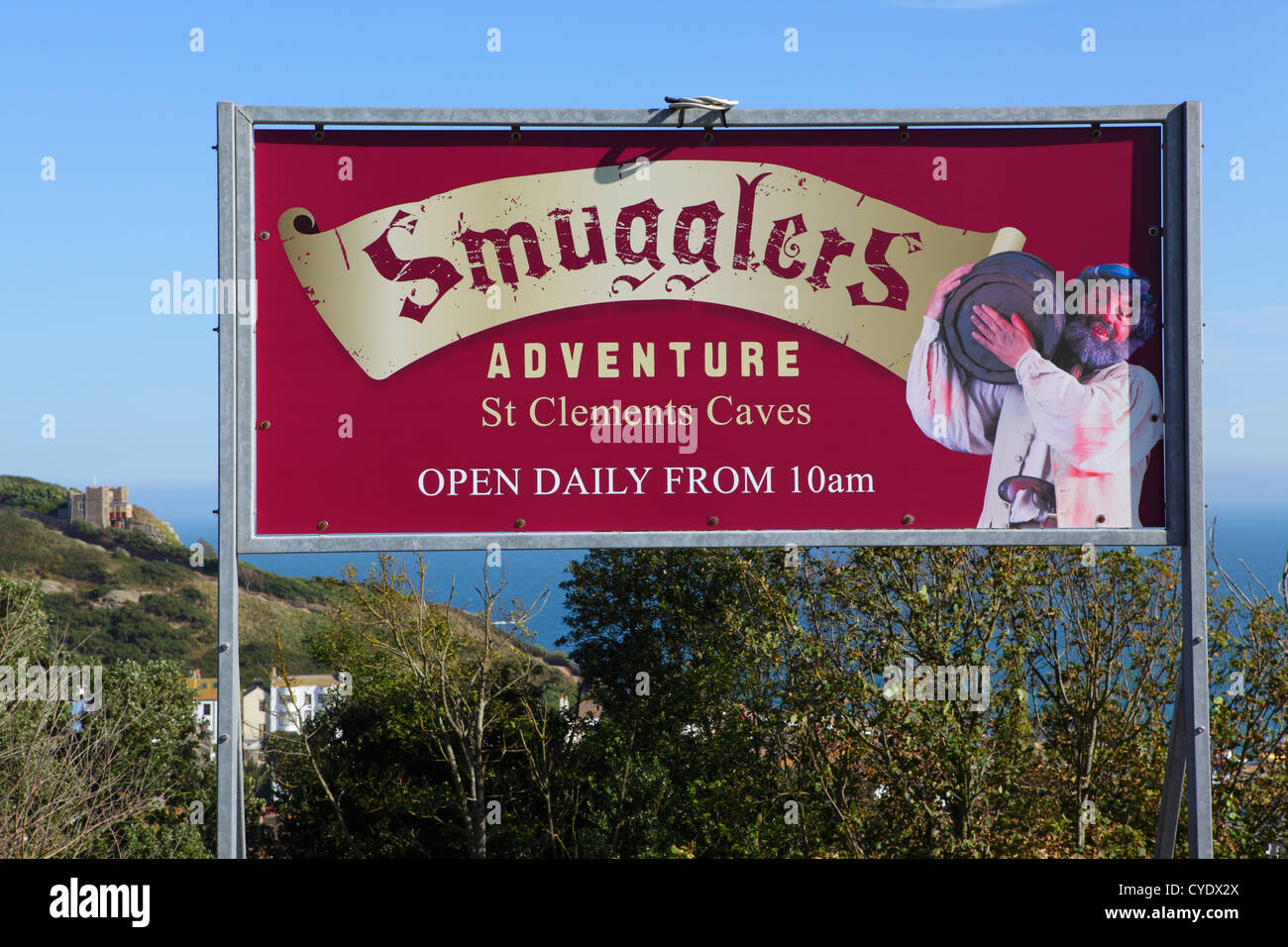 Hastings caves hi-res stock photography and images - Alamy