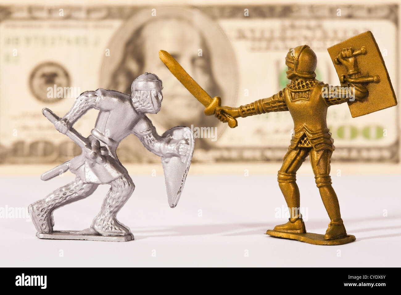 Two knights in armor fighting hi-res stock photography and images - Alamy