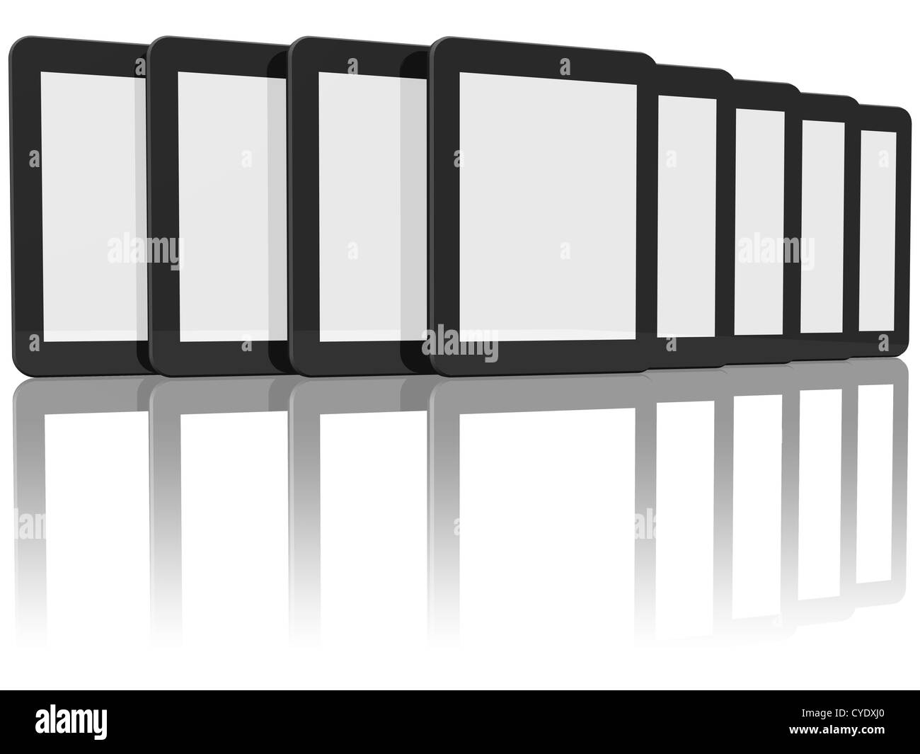 Group of Tablet Computers Stock Photo - Alamy
