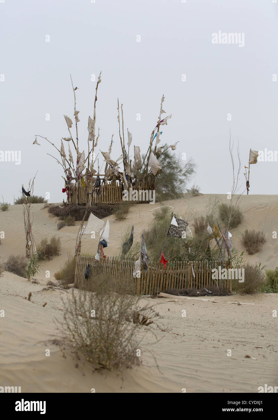 Imam Asim Tomb In The Taklamakan Desert, Xinjiang Uyghur Autonomous ...