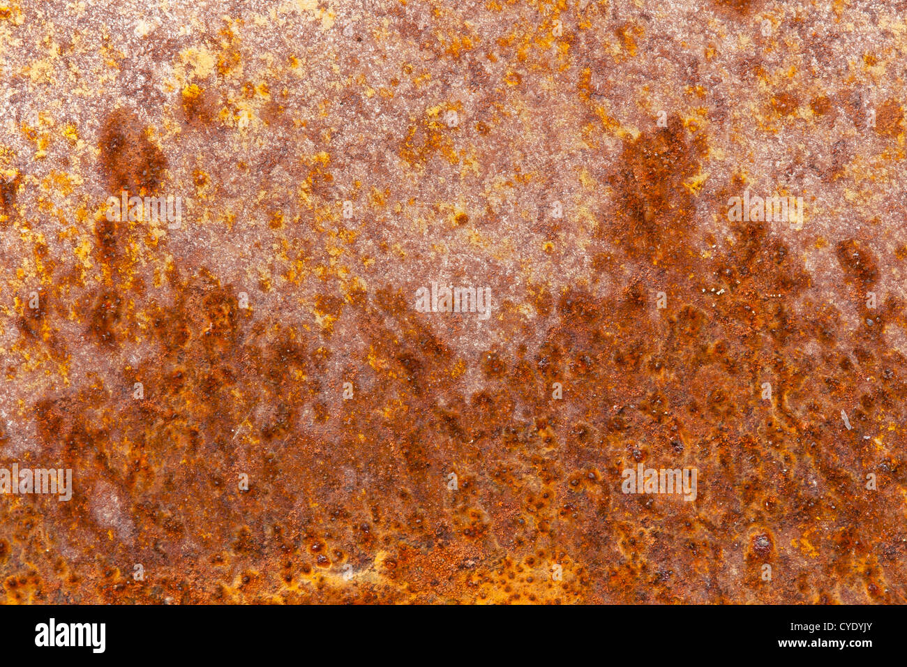 Close-up photograph of an old rusty piece of metal plaque Stock Photo ...