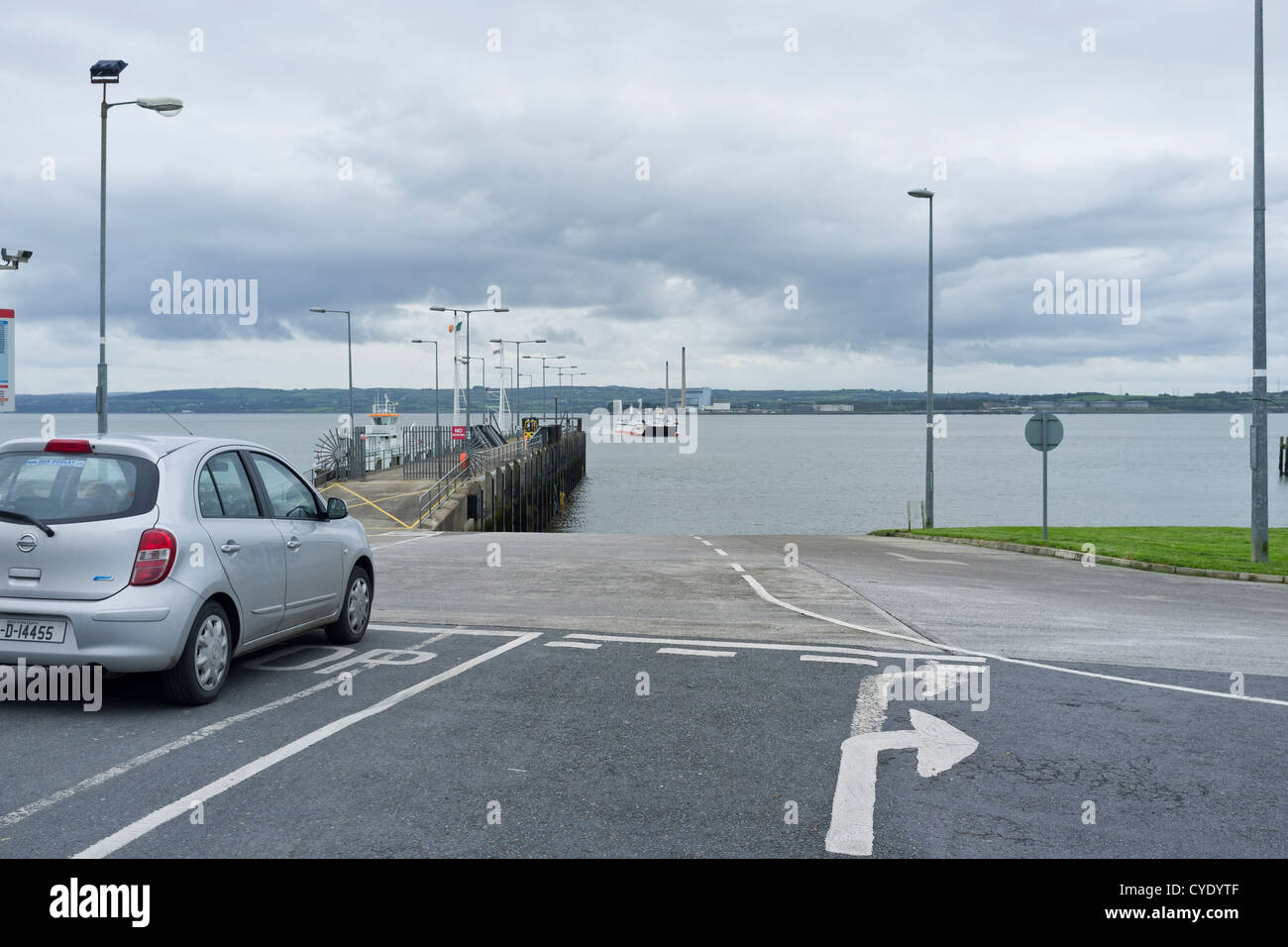 Waiting for the ferry across the Shannon estuary to Tarbert from ...