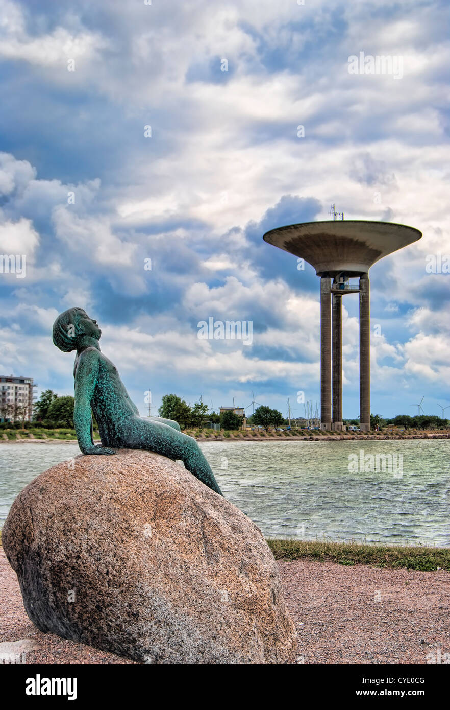 A view of the swedish town of Landskrona Stock Photo - Alamy