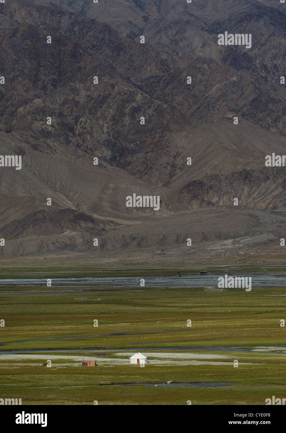 View From The 7Th Century Ruins Of Tashkurgan Fort, Tashkurgan ...