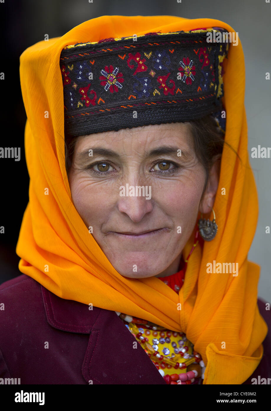 Tajik Woman, Xinjiang Uyghur Autonomous Region, China Stock Photo - Alamy