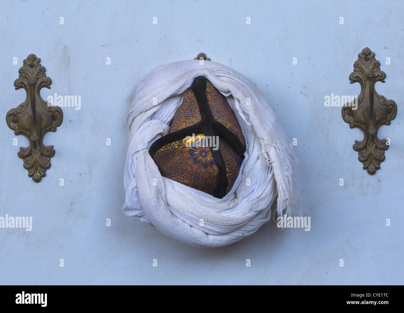 Mollah Hat In A Mosque In The Old Town Of Kashgar, Xinjiang Uyghur ...