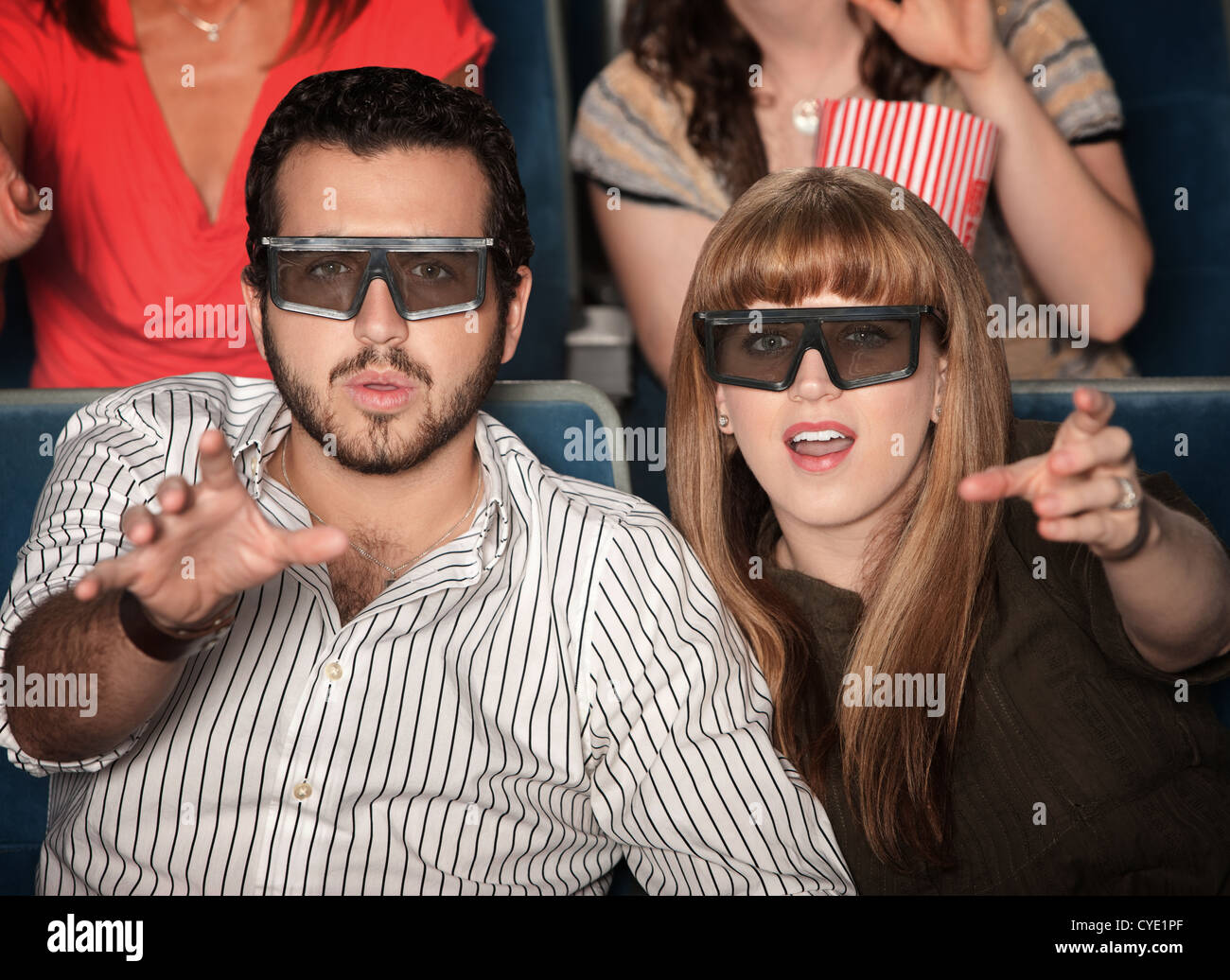With amazed crowd hi-res stock photography and images - Alamy
