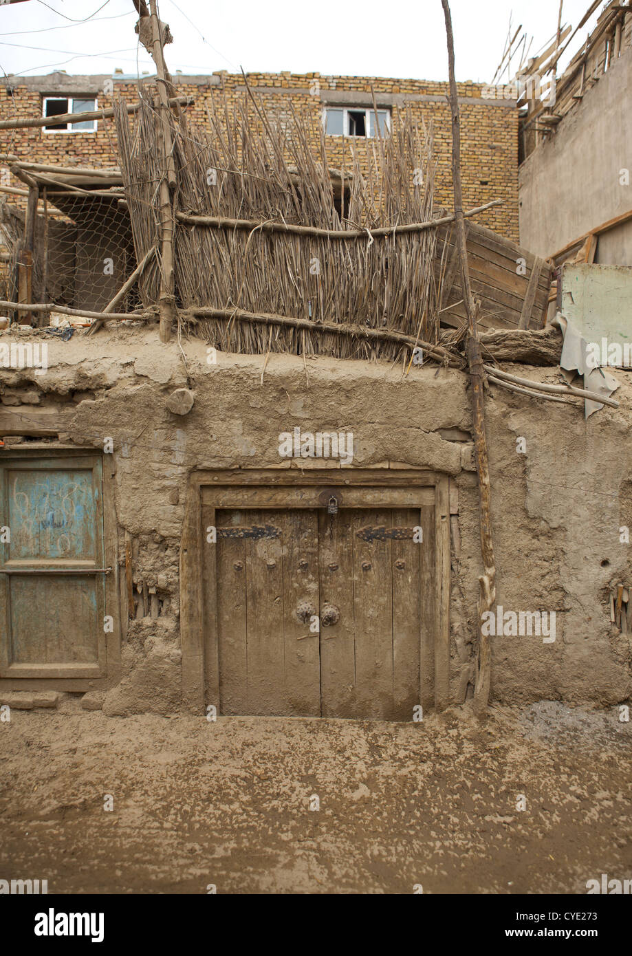 Old Uyghur Mud House In Keriya, Old Town, Xinjiang Uyghur Autonomous ...