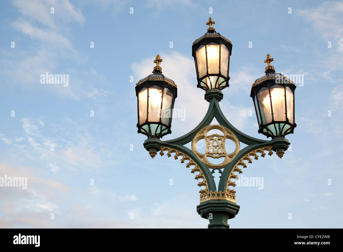 Westminster Bridge Lamppost in London, England, UK Stock Photo - Alamy